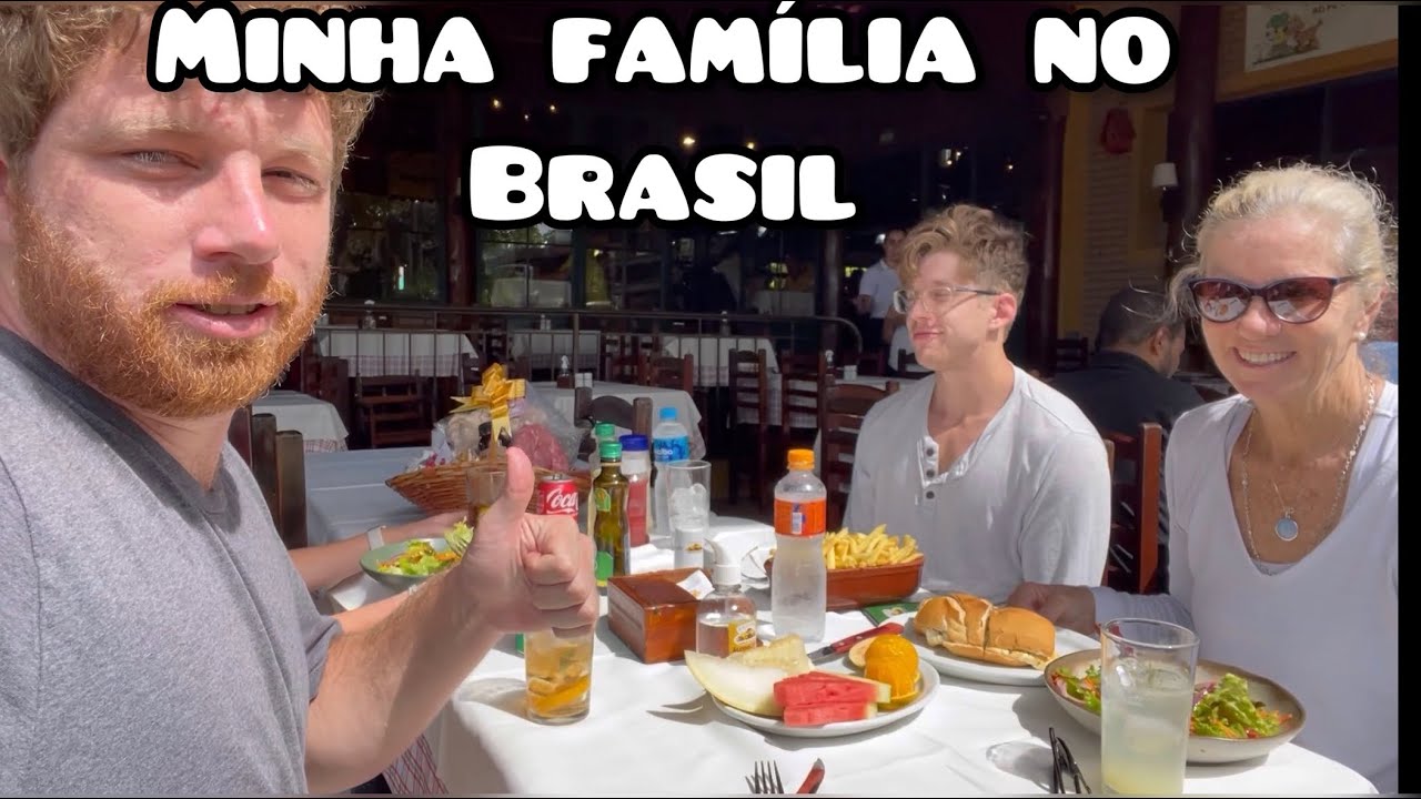 LEVEI MINHA FAMÍLIA para CONHECER BRASIL - YouTube