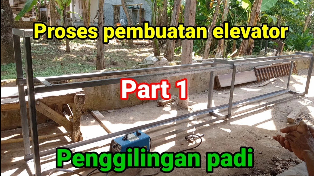 Proses pembuatan elevator part 1 / Ananda diesel - YouTube