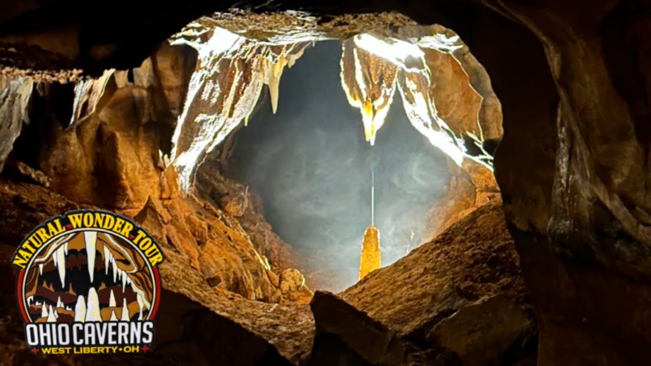 Ohio Caverns - West Liberty, Ohio - YouTube