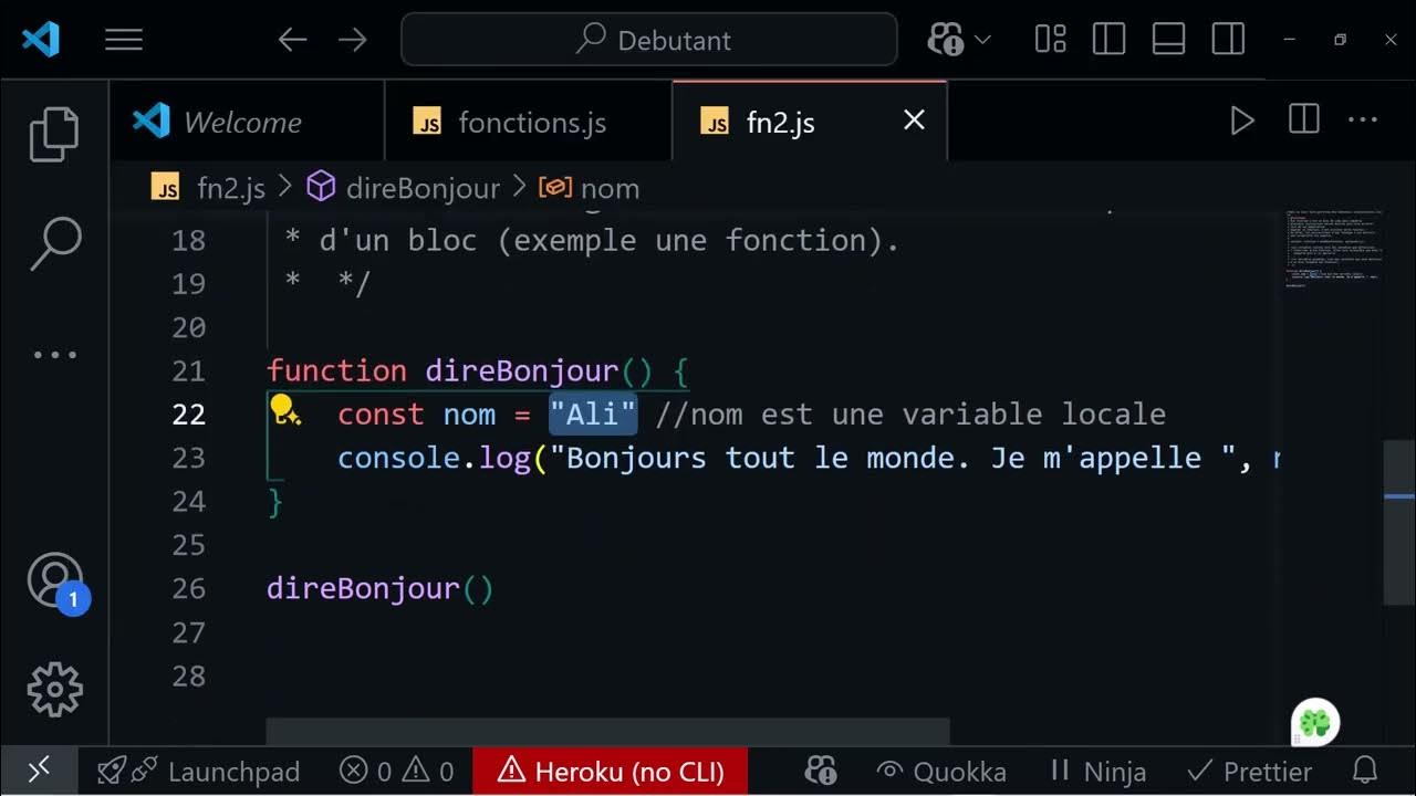 Les fonctions- Class - Constructeur en JS - YouTube