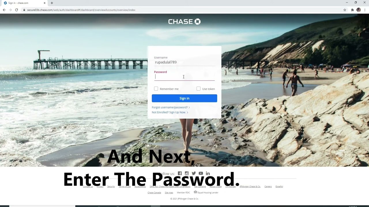How To Login Chase Bank Account? Chase Bank Sign In Process - YouTube