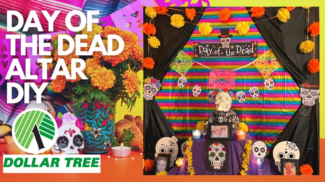 Simple Dia De Los Muertos Altar