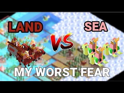 SEA VS. LAND, which is more powerful? - Epic Polytopia 1v1 - YouTube