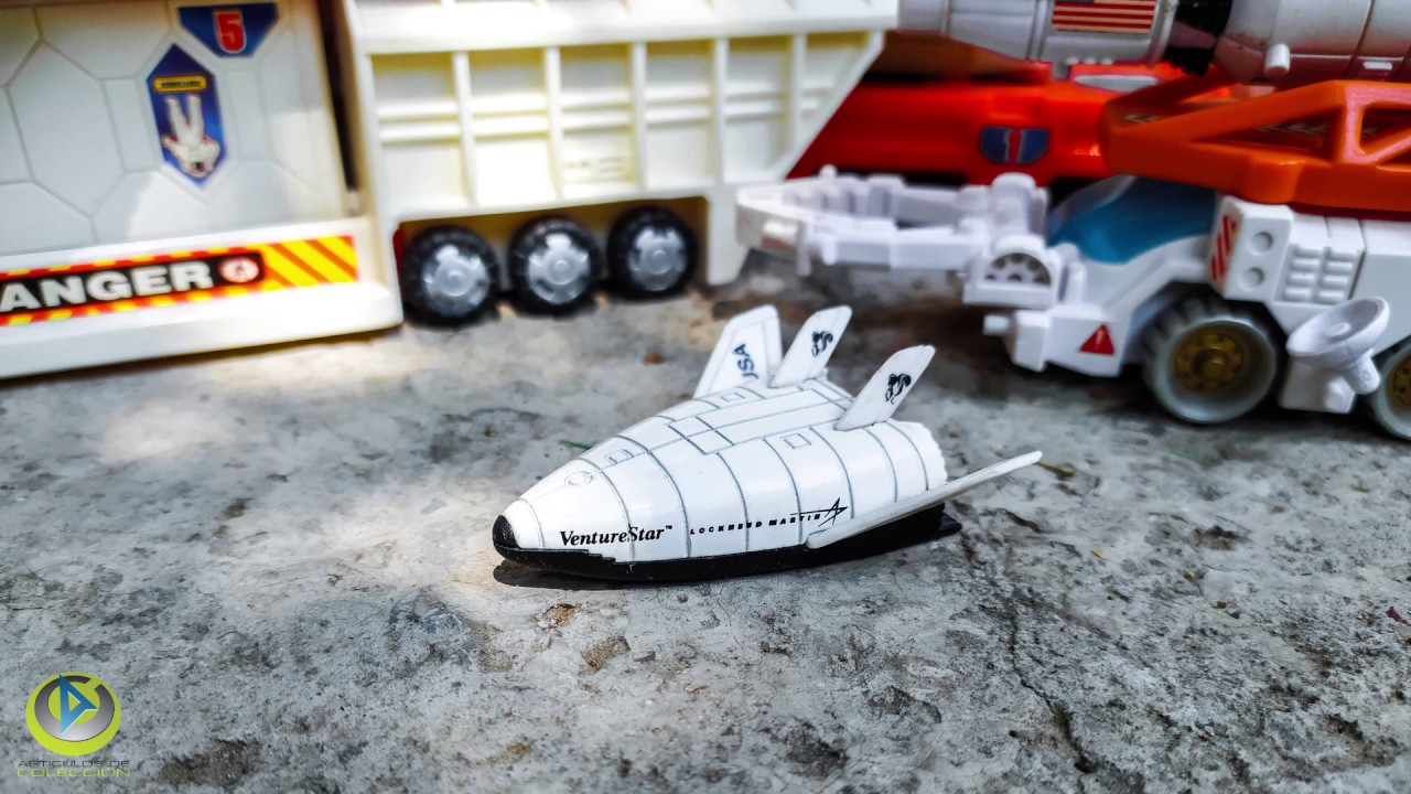 Venture Star matchbox star ship - YouTube