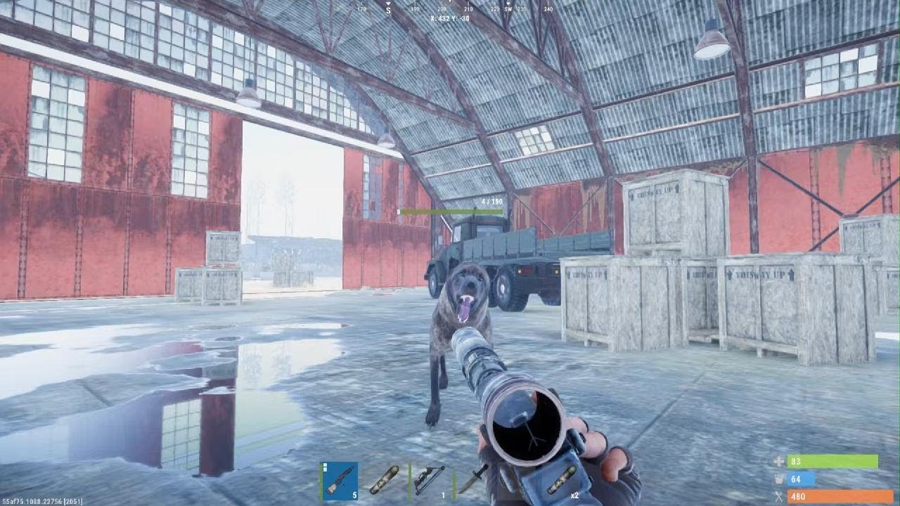 Abit of wolf hunting for my Wolf headdress and before you ask i do have a legit Rust permit 🫡😏 ...