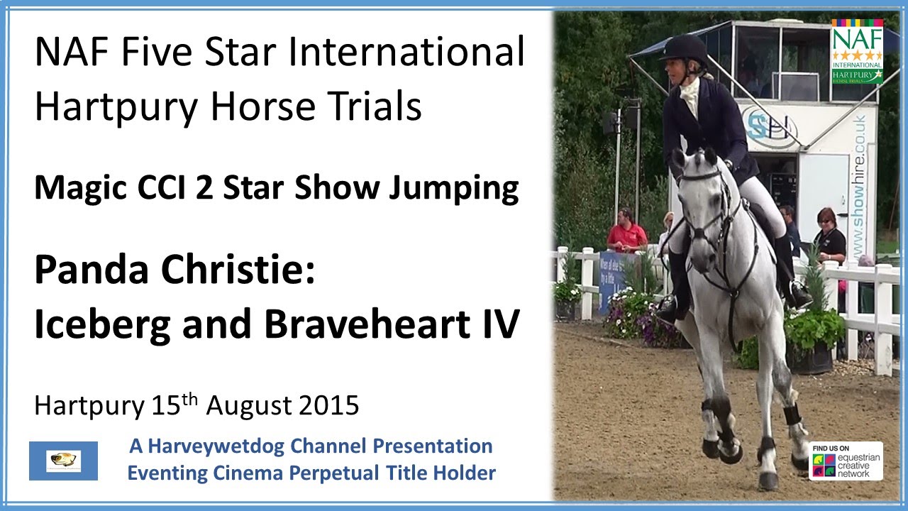 Panda Christie: NAF 5 Star International Hartpury Horse Trials - YouTube