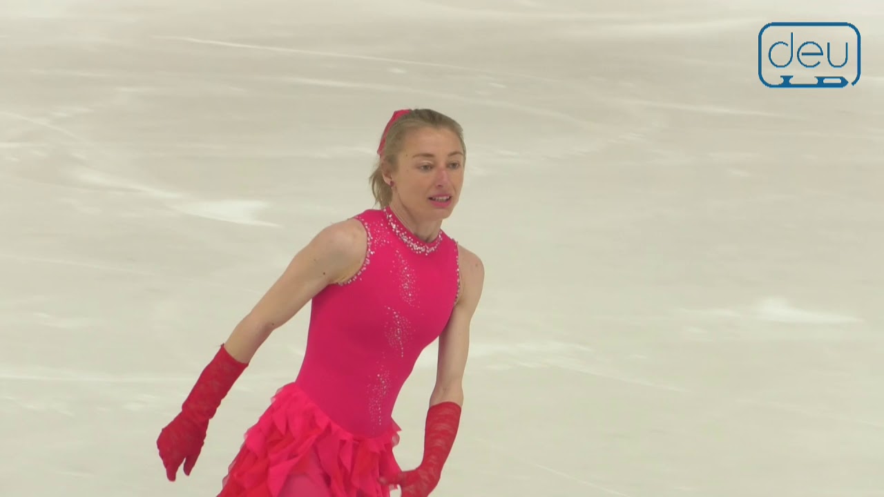 Elena Belousova. Oberstdorf 2019. Gold Ladies II FS. 10 place - YouTube