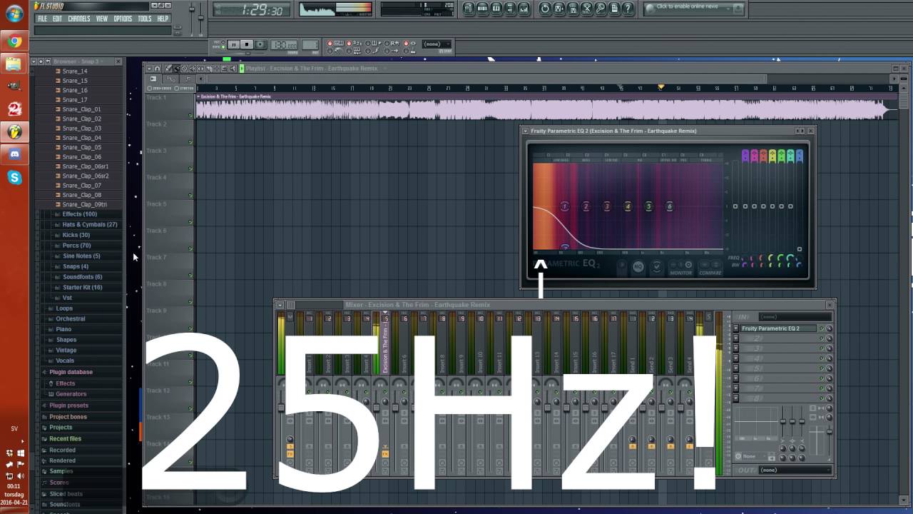 Excision Bass reach 20Hz~ - YouTube