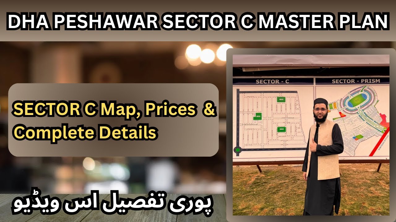 DHA PESHAWAR Sector C Master Plan | DHA Peshawar Latest Update | Luxury ...