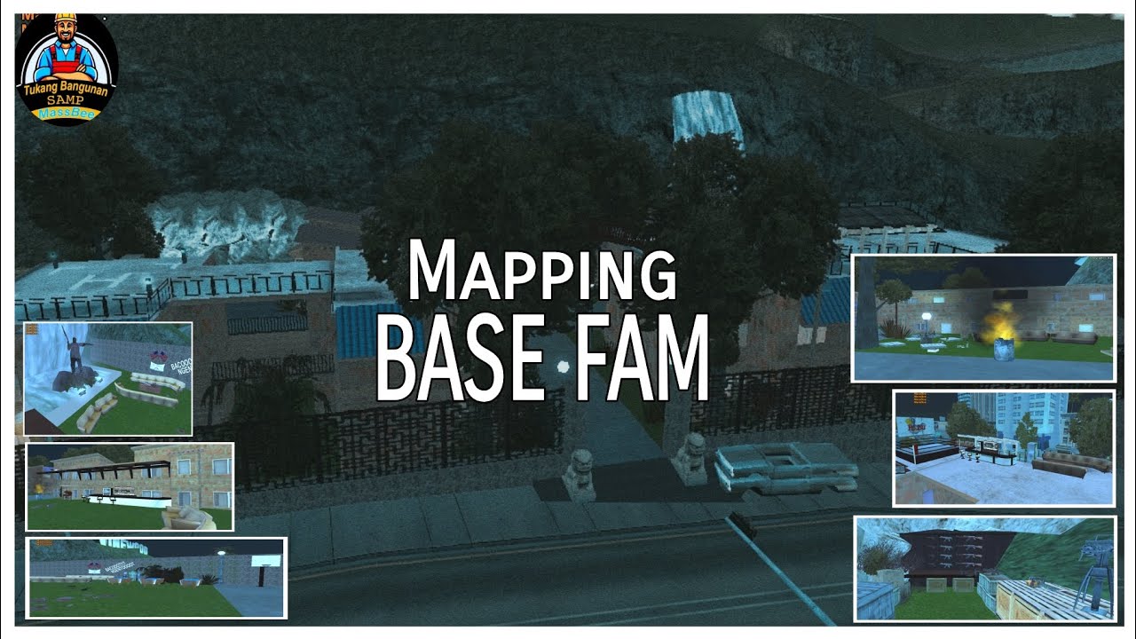 SHARE !! MAPPINGAN BASE FAM SPESIAL ANTI PASARAN TERBARU | GTA SAMP ...