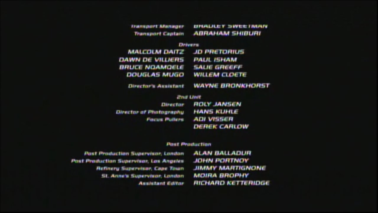 Slipstream (2005) End Credits (RetroPlex 2024) - YouTube
