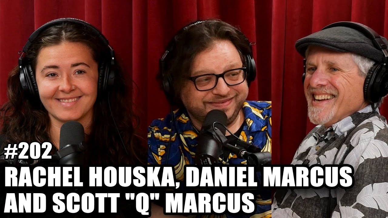 #202 - Rachel Houska, Daniel Marcus and Scott "Q" Marcus | Growing Pains with Nicholas Flores ...