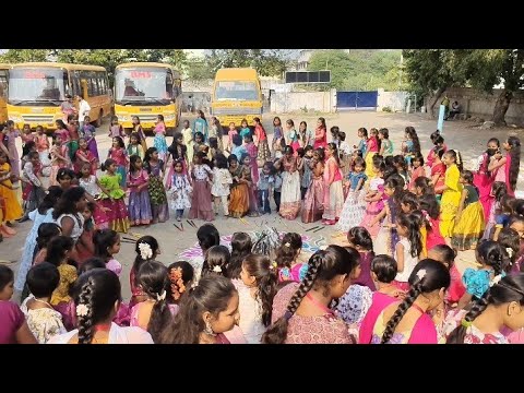Sankranti celebrations//BMS VELGATOOR// Pongal celebrations 2K25 🎉🎊 ...