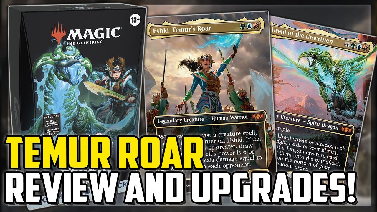 Temur Roar Deck Breakdown! Most Disappointing Precon?! - Magic: The ...