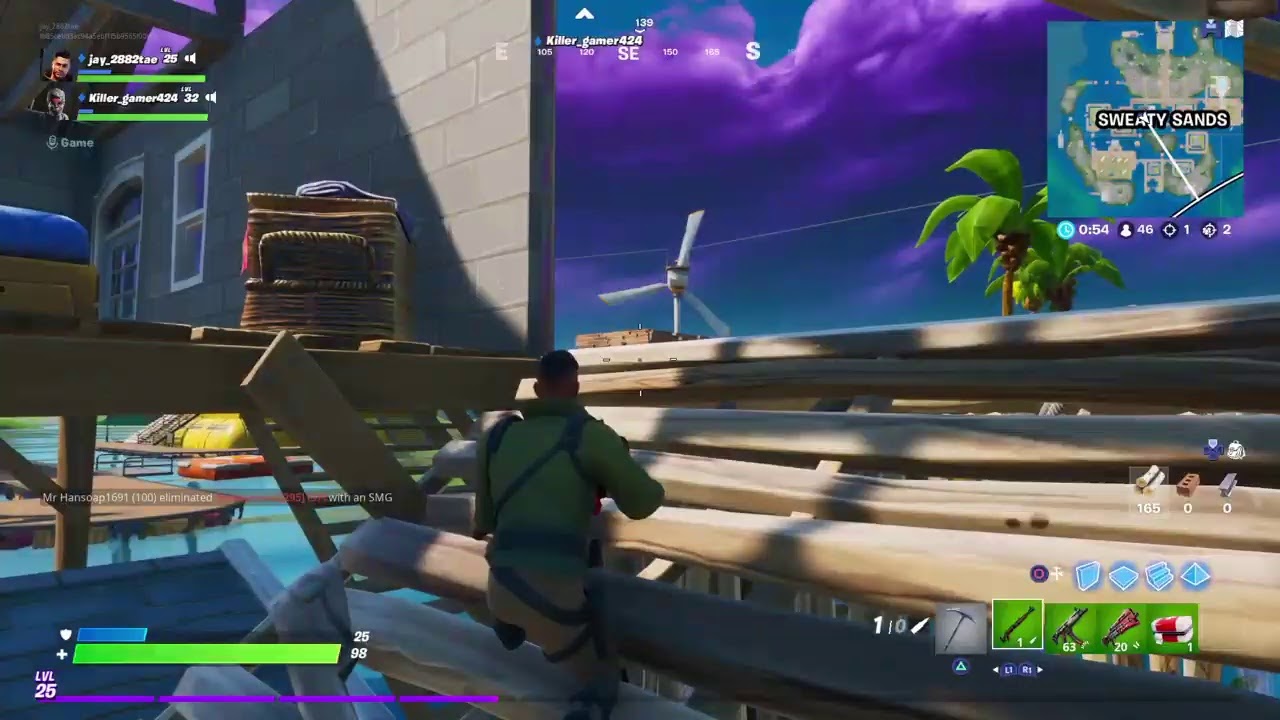Fortnite C2 S3 Gameplay 12 year olg gamer - YouTube