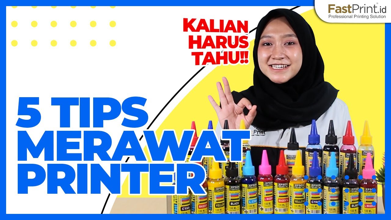 5 Tips Cara Mudah Perawatan Printer - YouTube