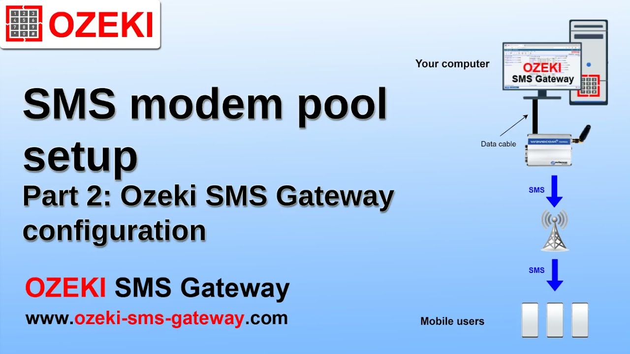 Send SMS with a GSM modem pool Part 2 - Configurate GSM modem pool ...