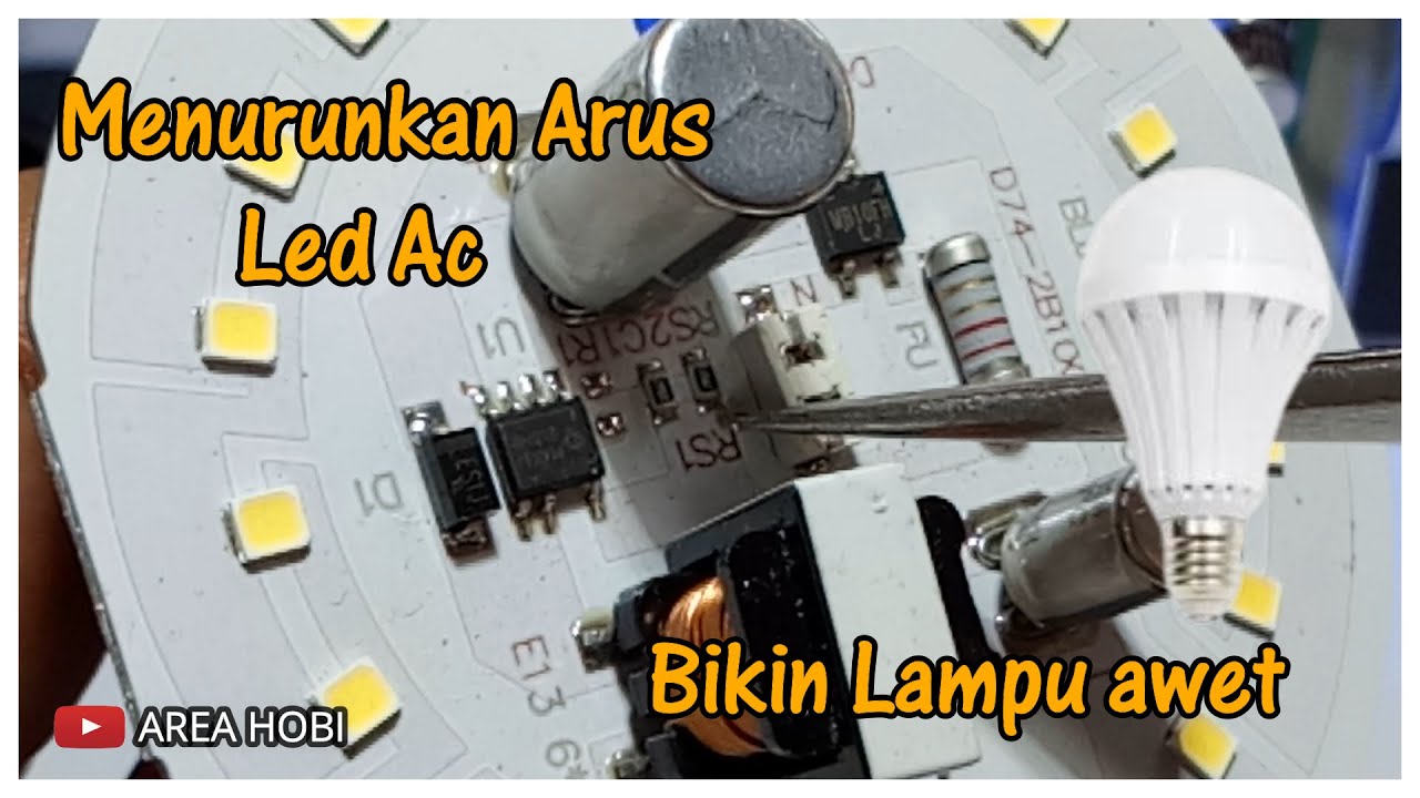 Cara service lampu AC - YouTube