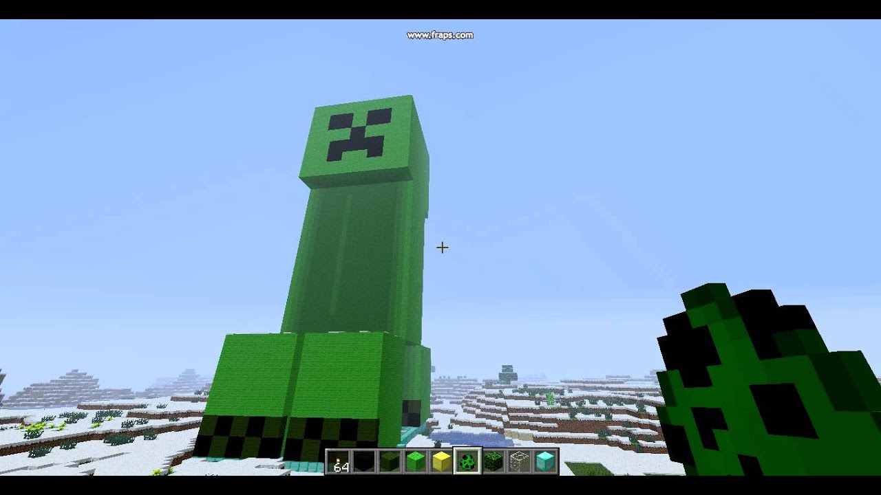 mega creeper /minecraft - YouTube