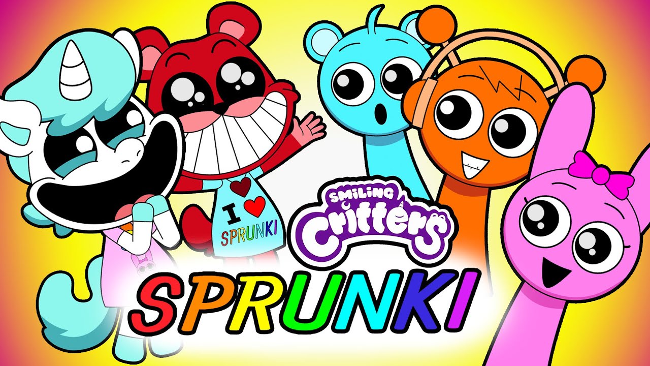 Smiling Critters EP08: "Smiling Critters at Sprunki Camp!!" (part01 ...