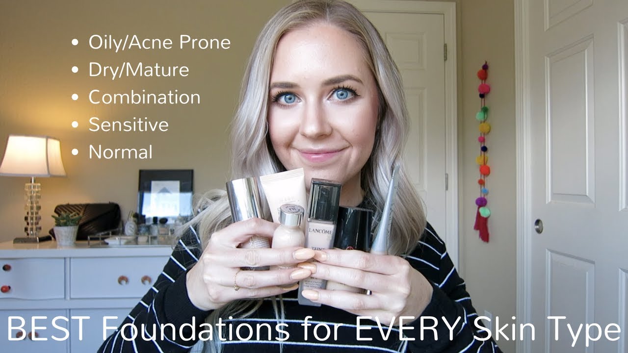 BEST Foundations for EVERY Skin Type - YouTube