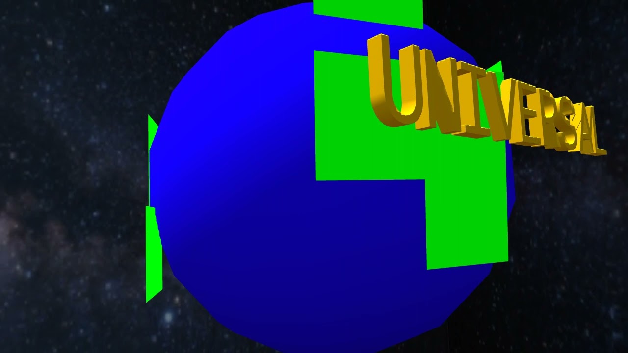 universal logo 1990 75th anniversary in prisma 3d - YouTube
