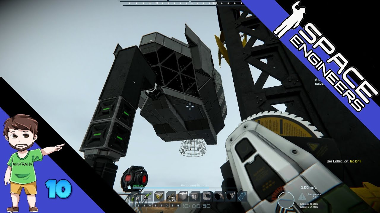 Pirate Salvage - #10 (Space Engineers) Building a Escape Pod Finally ...