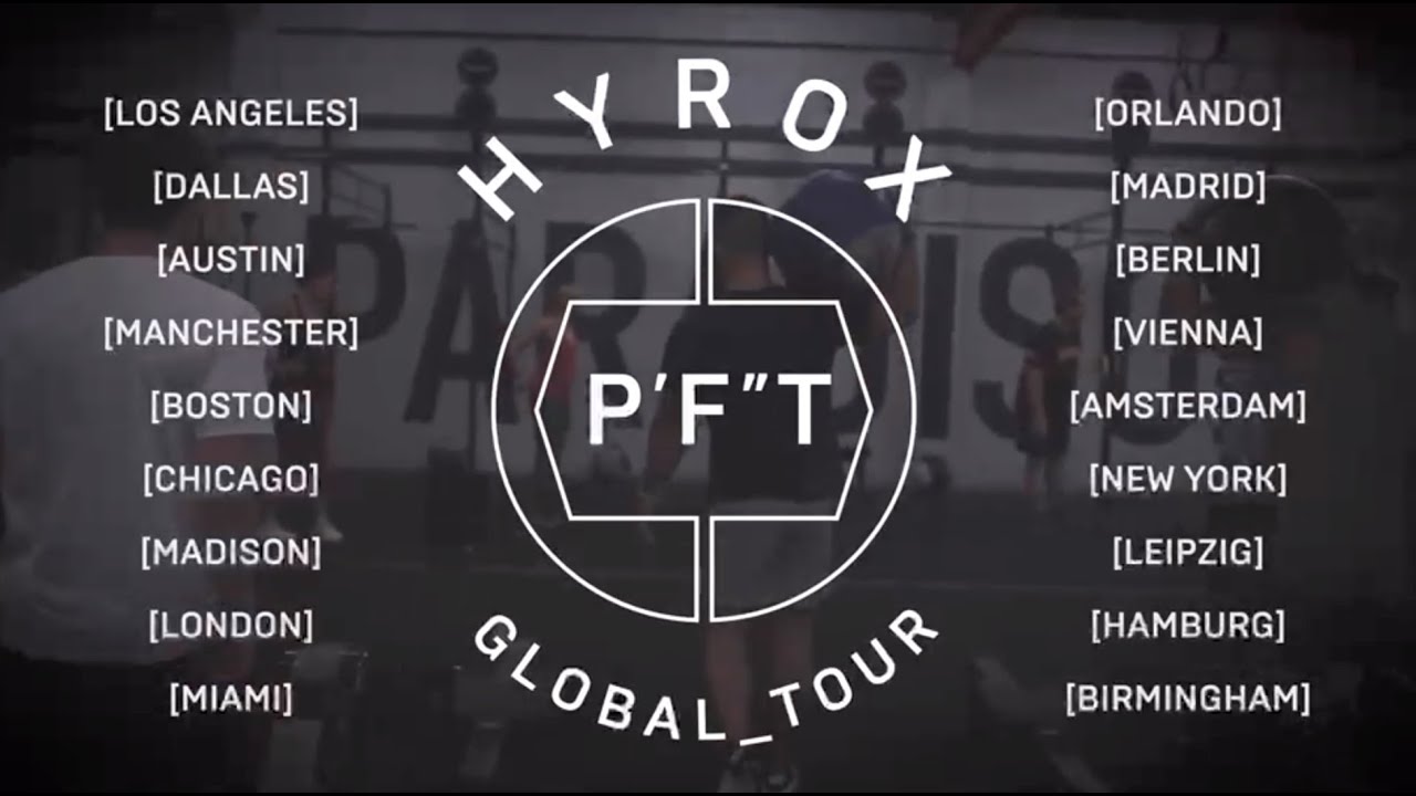 HYROX Physical Fitness Test Promo Video - YouTube