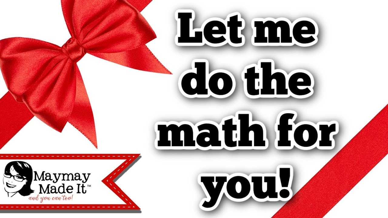 I did the math for you! Easy to make bow for any project - YouTube