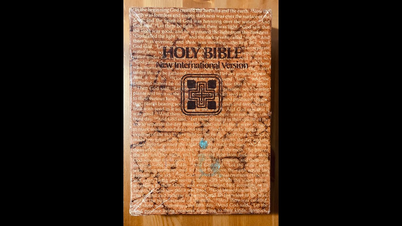 Zondervan 1978 NIV Single Column Bible Black Top Grain Cowhide Leather ...