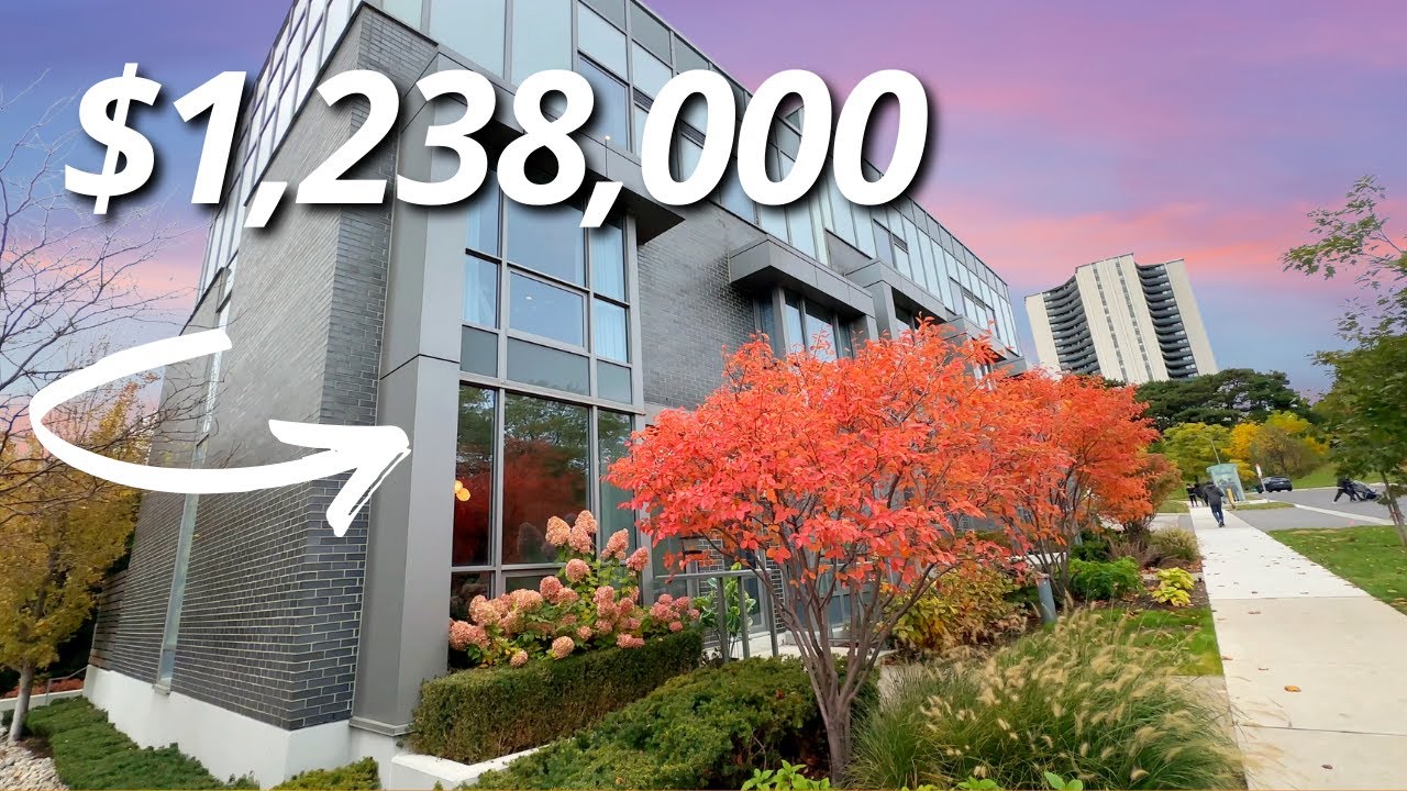 Touring a $1.2M Toronto Condo Townhouse: Smart Home Tech, Contemporary ...