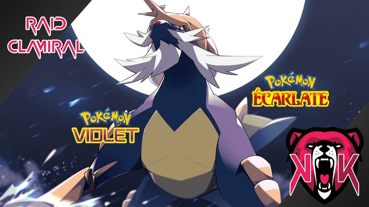 Pokémon Ecarlate / Violet - Raid Clamiral 7 étoiles en Solo - YouTube