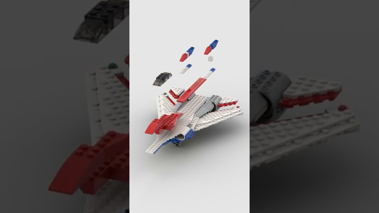 LEGO Fast Flyers Speed Build (4953) #shorts - YouTube