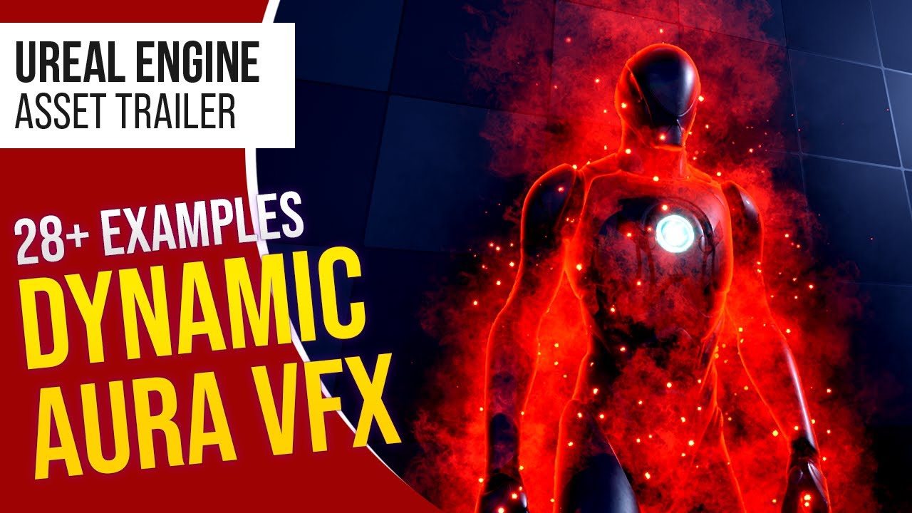 UE5 l Dynamic Aura VFX Pack 2 l Unreal Engine 5 (Trailer) - YouTube