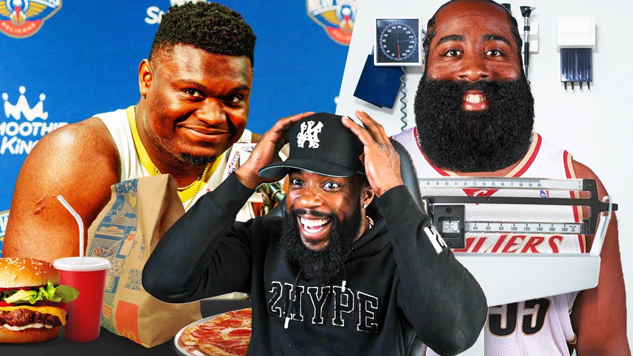 This Eating MUST BE STOPPED! THICKEST NBA PLAYERS EVER! - YouTube