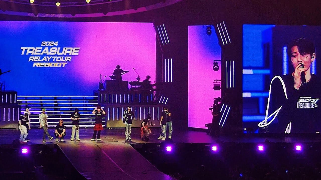 240622 TREASURE RELAY TOUR[REBOOT]IN KL ‘DARARI’ - YouTube