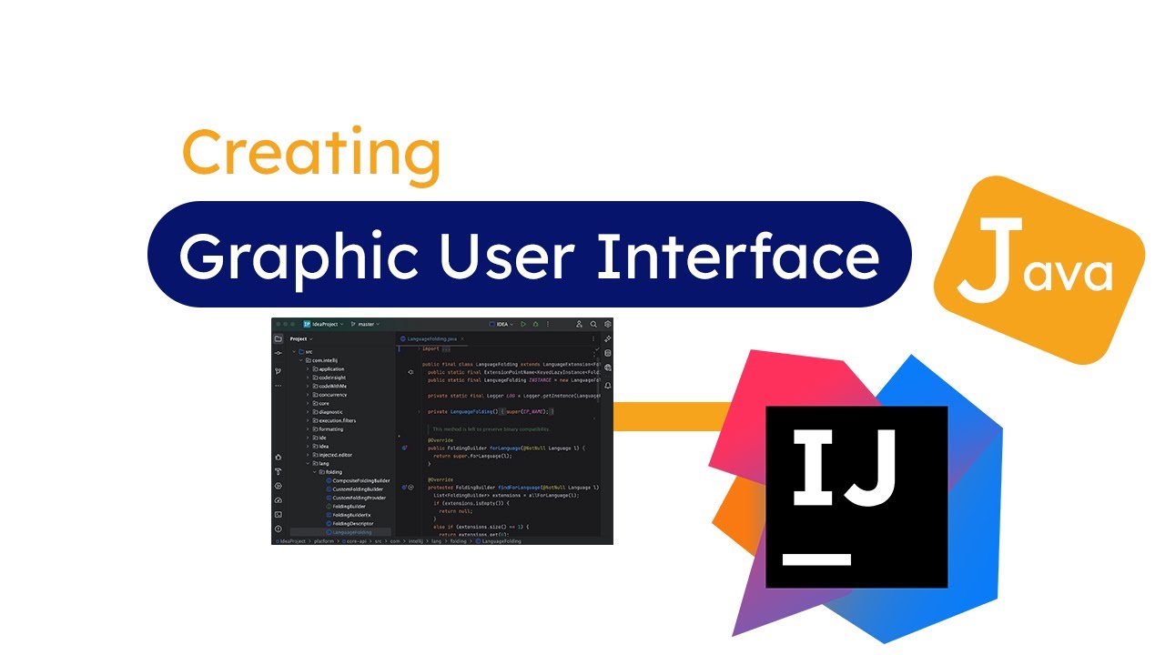 Creating Graphic user interface(GUI) using Java (jfames) - YouTube