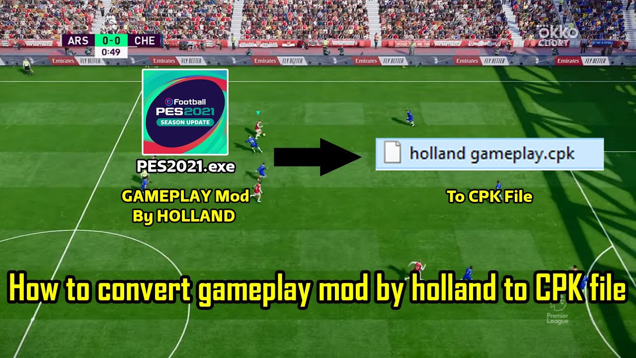 How to convert gameplay mod by holland to CPK file - how to convert mod ...