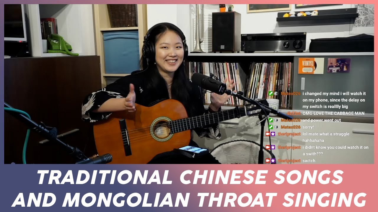 Yijia Twitch Live Stream - Mongolian throat singing (EXPLAINED) and ...
