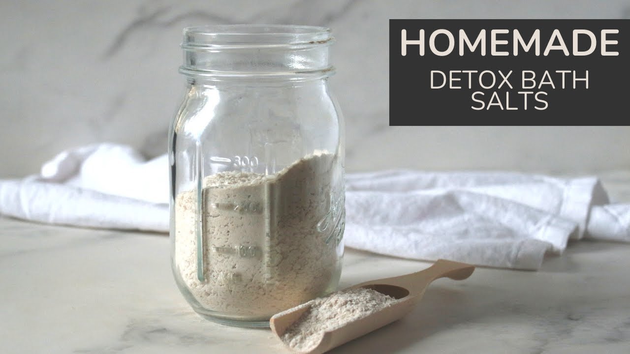 Easy Detox Bath Salts - YouTube