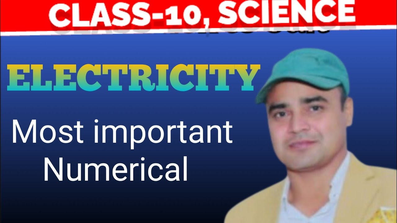 Find Total Resistance, Current and Potential difference ll Class-10 ...