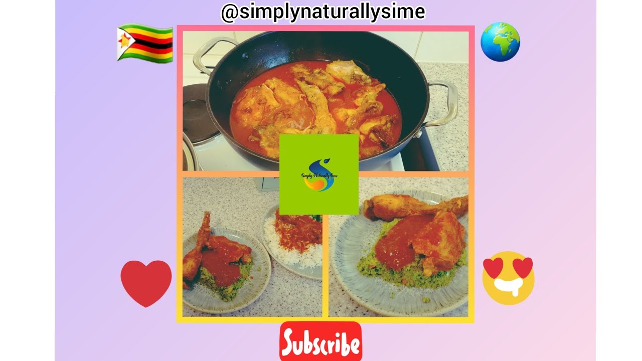 Chicken Stew the African Way | How to make Chicken Stew | Zimbabwean ...