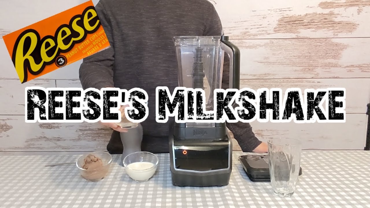 Reese's Peanut Butter Cup Milkshake - YouTube