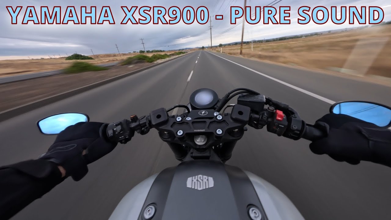 Graves Titanium and Carbon Fiber Full Exhaust | YAMAHA XSR900 | 4K ...