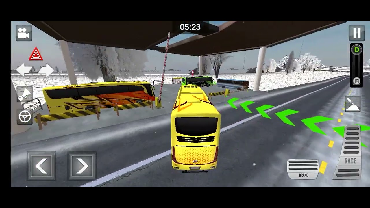 Highway bus simulator bus games - YouTube