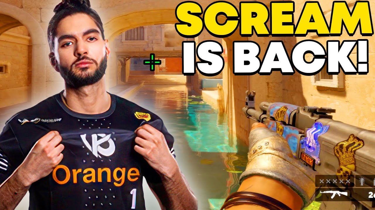 SCREAM IS BACK!! - SCREAM RETURNS TO CS2 TO PLAY FACEIT!! | CS2 - YouTube