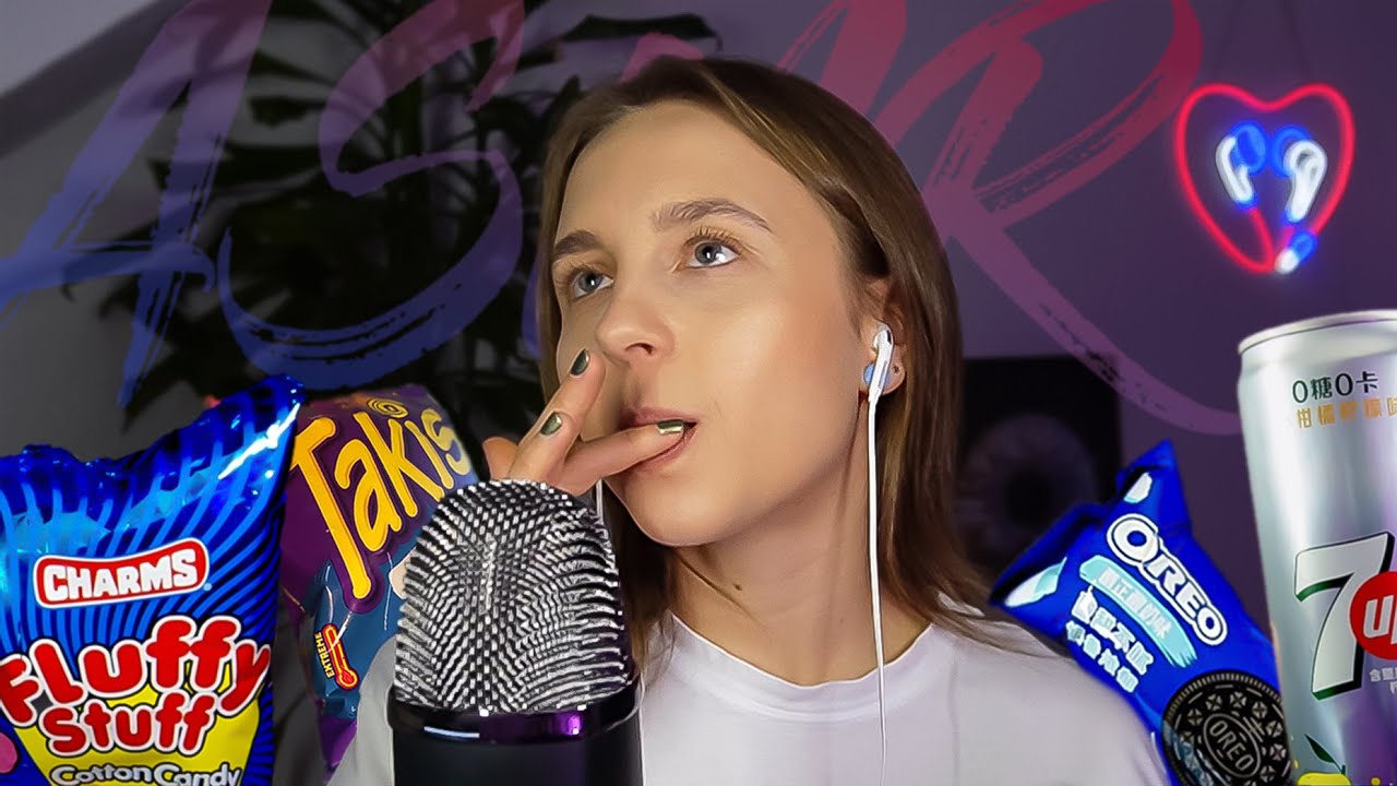 ASMR || Mouth sounds beim Auspacken einer Mystery-Box mit exotischen ...