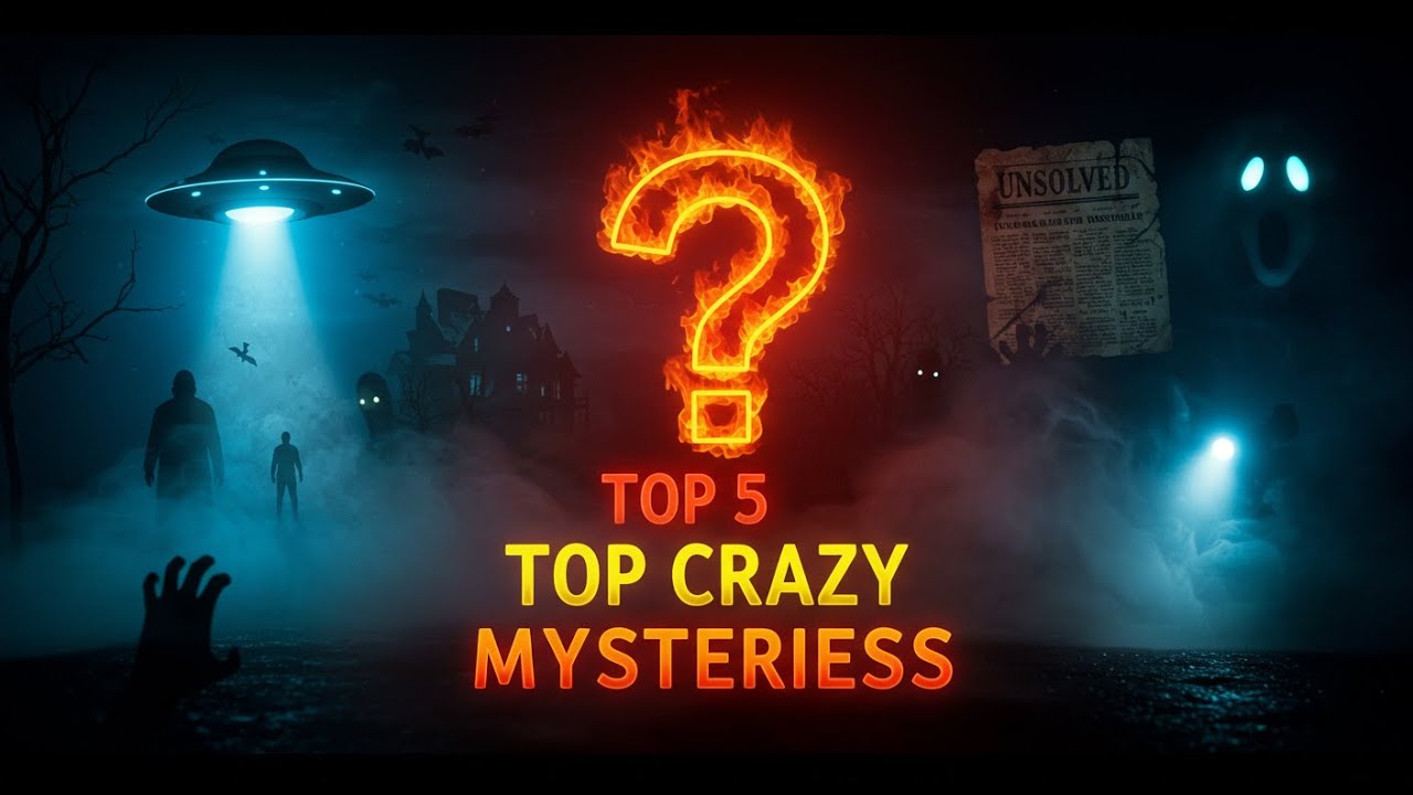 Top 5 Crazy Mysteries That Will Blow Your Mind! 🤯 | Unexplained ...