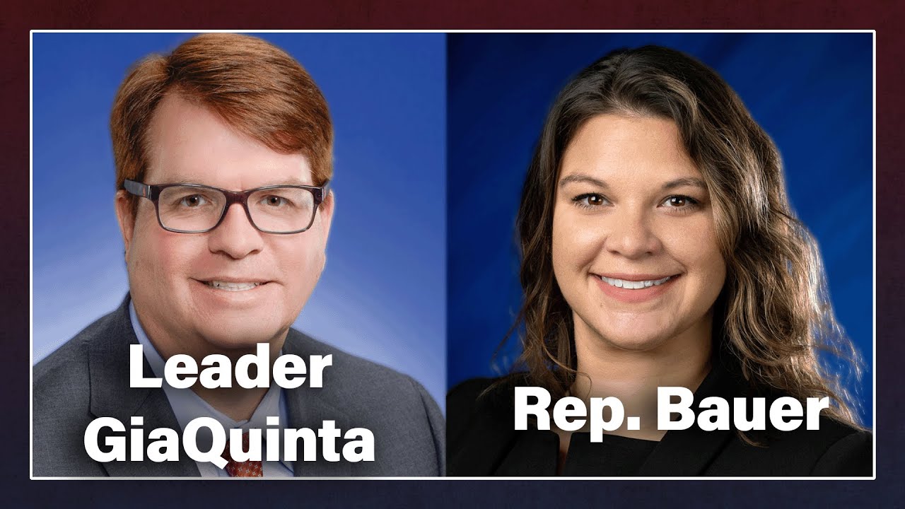 Leader Phil GiaQuinta and Rep. Maureen Bauer | Politically Speaking ...