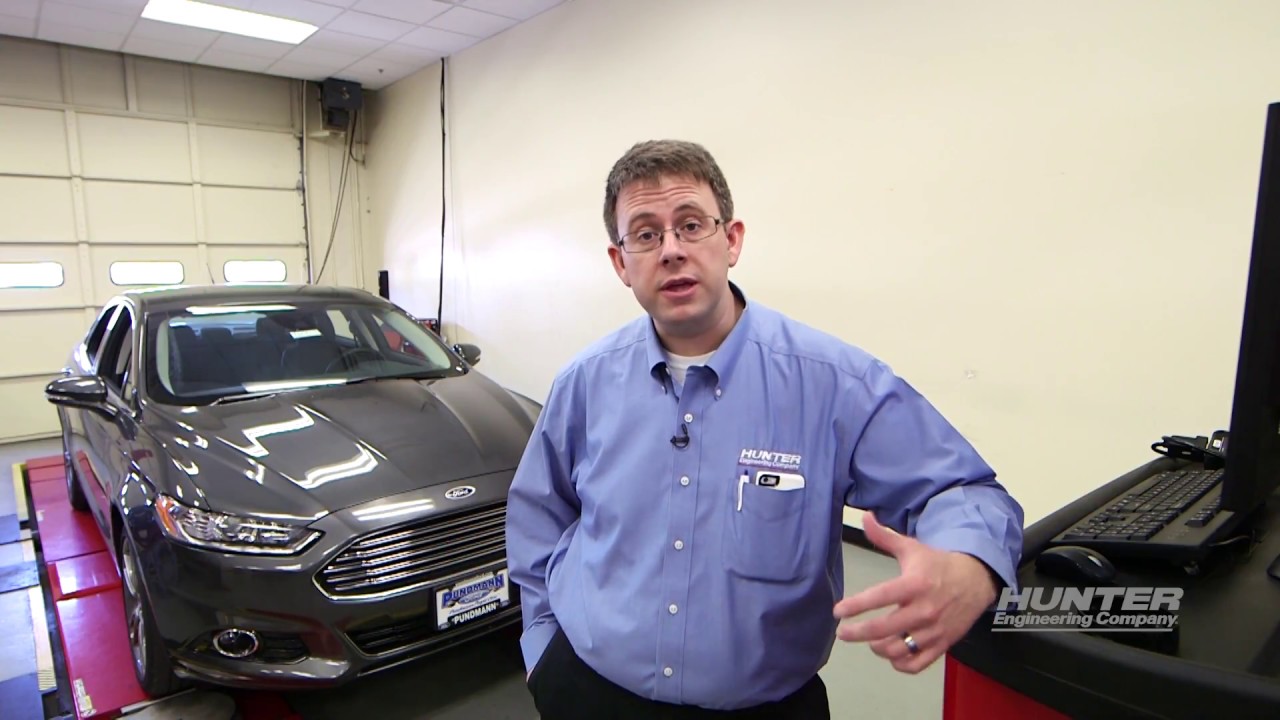 Ford LDW Safety System Alignment - Hunter Engineering Co - YouTube
